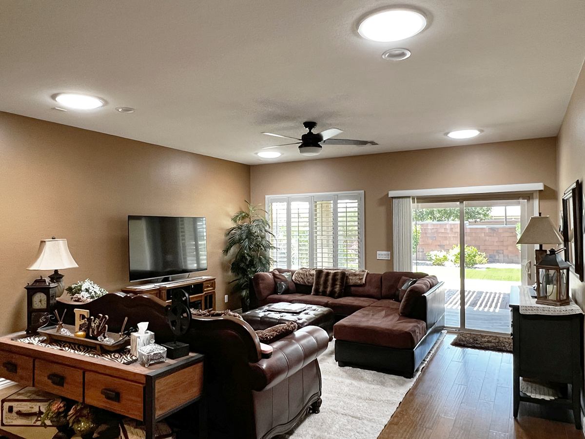 Living Room Skylights - Elite Home Daylighting Systems