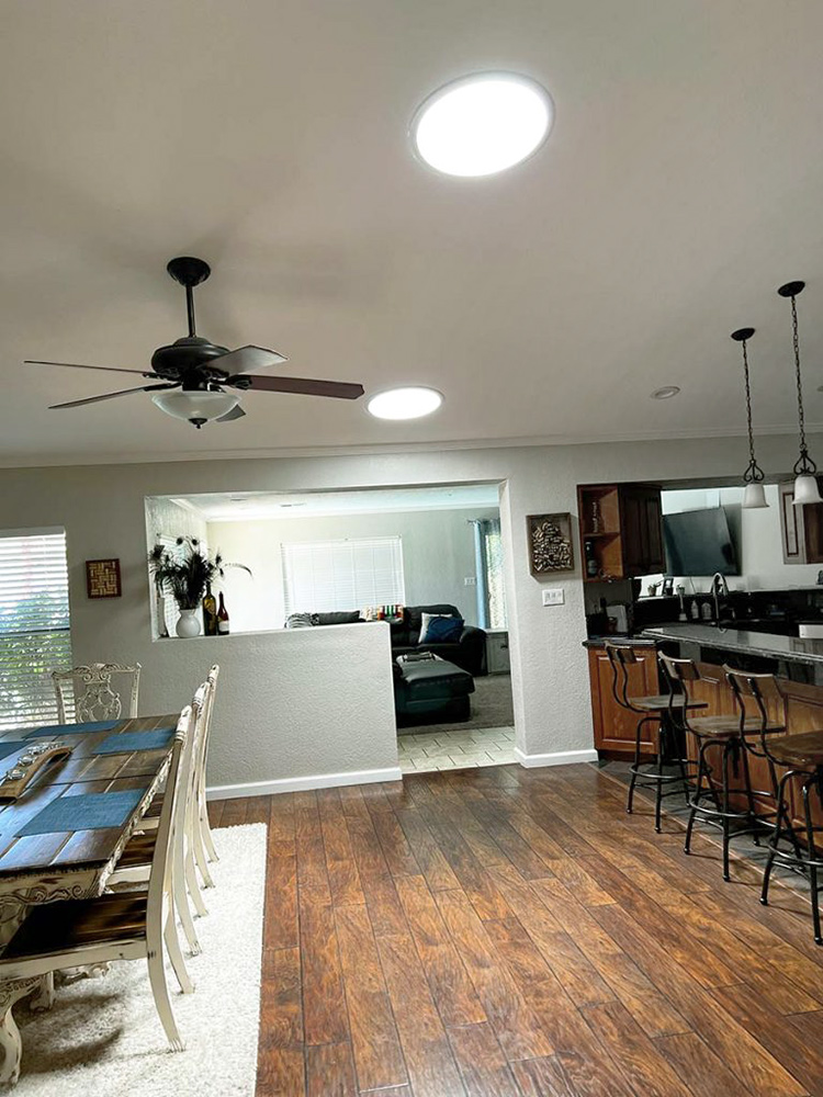 Living Room Skylights - Elite Home Daylighting Systems